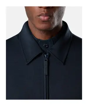 Stone Island Comfort-fit Zip-up Collared Sweatshirt