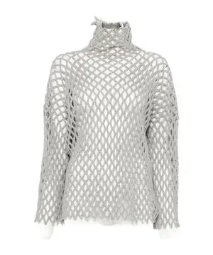 Sportmax Open-knit Top