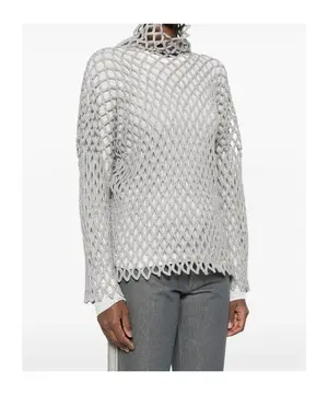 Sportmax Open-knit Top