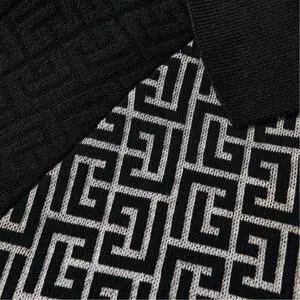 Balmain Printed Polo Shirt