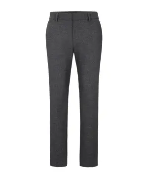 Hugo Boss Simple And Casual Pants - Grey