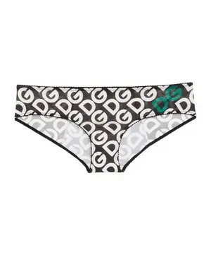 Dolce & Gabbana Logo-printed Minimalist Boxer Briefs - Black