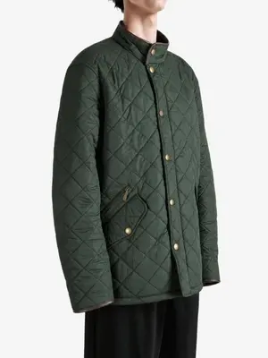 Barbour Powell Quilted Long-sleeve Jacket