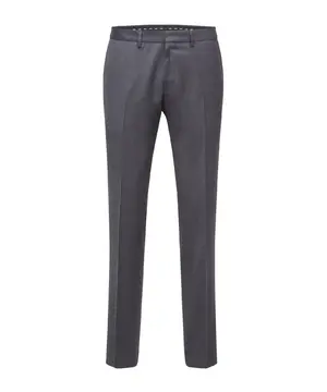 Hugo Boss Simple Suit Pants - Grey