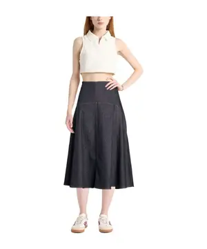 Jacquemus Denim A-line Skirt
