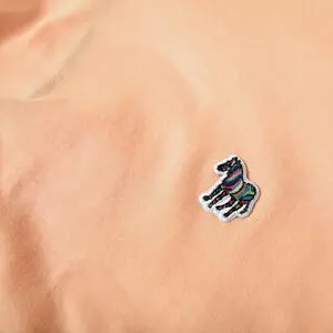 Paul Smith Zebra Embroidered Tshirt