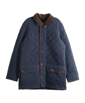 Barbour Thursby Quilted Corduroy-collar Jacket