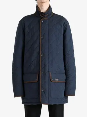 Barbour Thursby Quilted Corduroy-collar Jacket