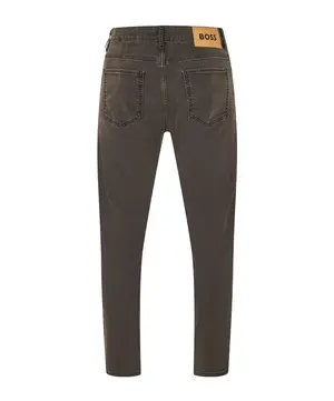 Hugo Boss Charcoalgrey Washed Jeans