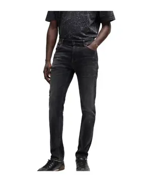 Hugo Boss Black Washed Distressed Jeans