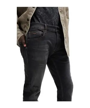 Hugo Boss Black Washed Distressed Jeans