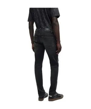 Hugo Boss Black Washed Distressed Jeans