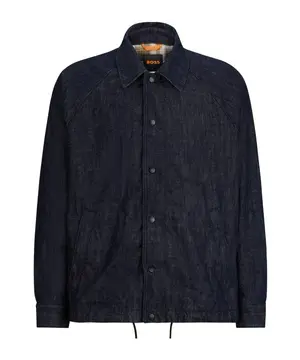 Hugo Boss Collared Jacket - Blue