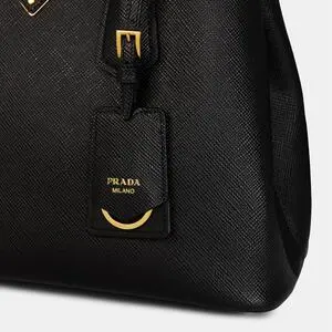 Prada Solid Color Top Handle Bag