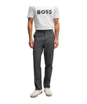 Hugo Boss Charcoal Suit Trousers