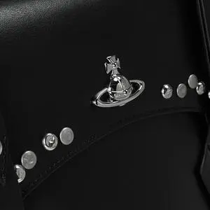 VIVIENNE WESTWOOD Solid Color Handle Bag