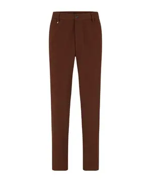 Hugo Boss Chocolatebrown Chino Trousers - Brown