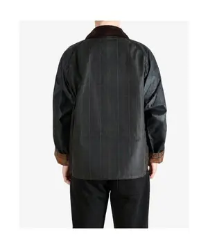 Barbour Plaidpanel Waxed Cropped Jacket