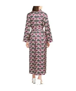 Max Mara Printed Silk Shirt Dress