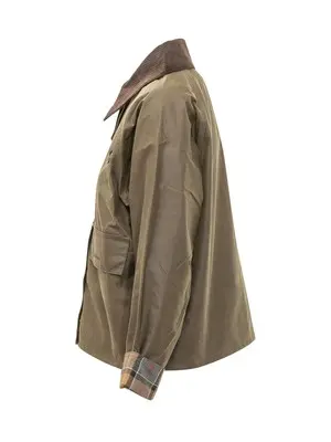 Barbour Cropped Waxfinish Field Jacket