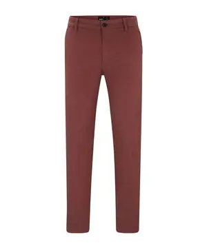 Hugo Boss Rustred Chino Trousers - Red