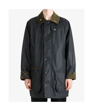 Barbour Midlength Waxed Field Jacket