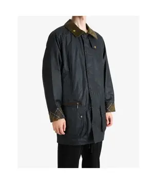 Barbour Midlength Waxed Field Jacket