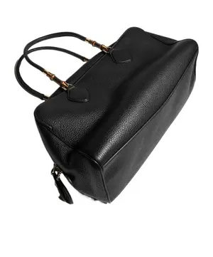 Gucci Large Boston Bag With Bamboo