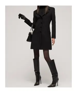 Gucci Tailored Coat With Engraved Details