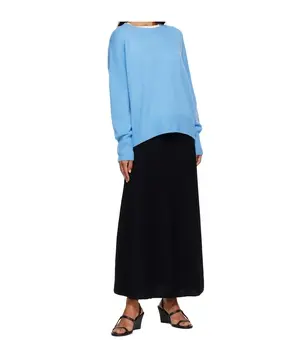 LISA YANG Mila Ribbed-knit Crew-neck Sweater