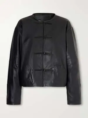 ST. AGNI Leather Jacket