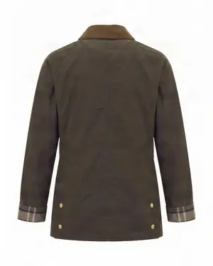 Barbour Icons Beadnell Wax Jacket With Corduroy Trim