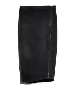 Gucci Fitted Denim Skirt With Side Opening