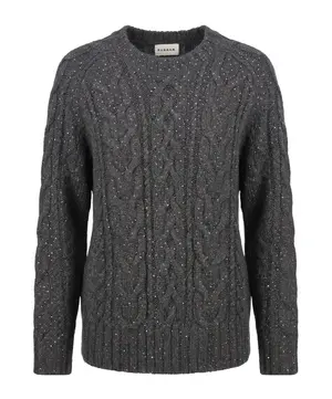 P.a.r.o.s.h Long-sleeved Crewneck Jumper - Grey