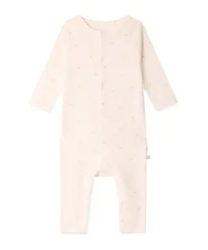Bonpoint Cherry-print Pajamas - Gold