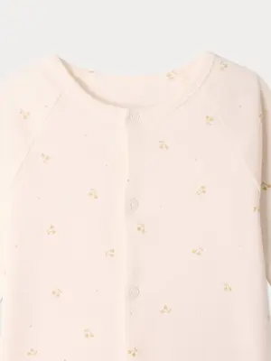 Bonpoint Cherry-print Pajamas