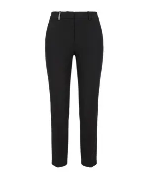 Peserico Casual Trousers With Belt Loops - Black