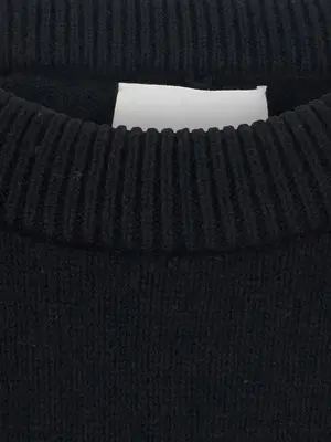 LISA YANG Doria Scoop-neck Ribbed-trim Sweater