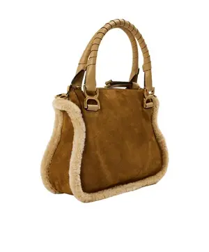 Chloé Color Block Suede Crossbody Bag