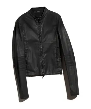 Gucci Coated Stretch Cotton Twill Denim Jacket