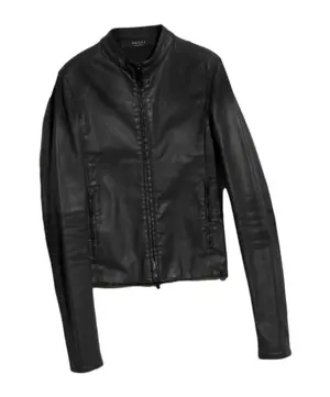 Gucci Coated Stretch Cotton Twill Denim Jacket