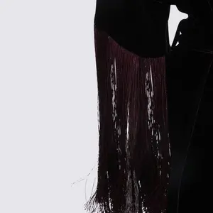 Antonelli Firenze Fringed Belted Kimono Jacket