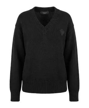 Gucci Long-sleeved Knitted Sweater