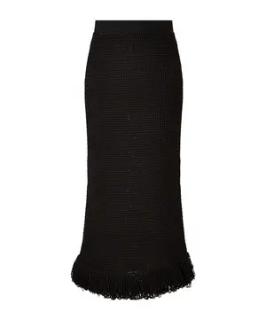 Bottega Veneta Simple Middle Skirt