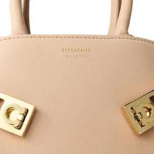 FERRAGAMO Solid Color Crossbody Bag