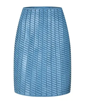 Bottega Veneta Simple Middle Skirt - Blue