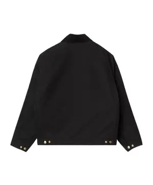 Carhartt Work In Progress Og Detroit Logo-patch Zip-up Shirt Jacket