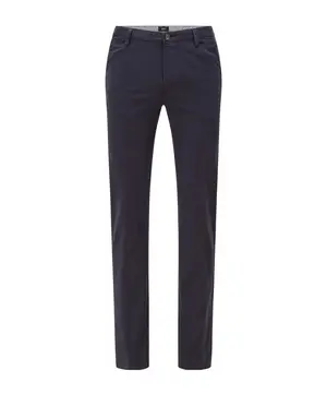 Hugo Boss Dark Navy Chino Trousers - Blue
