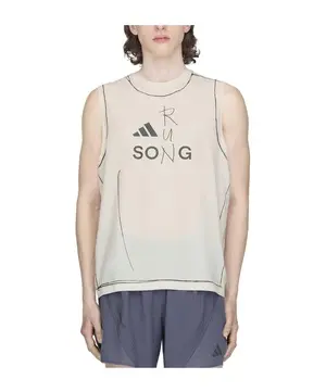 ADIDAS ORIGINALS Fun Graffiti Print Tank Top