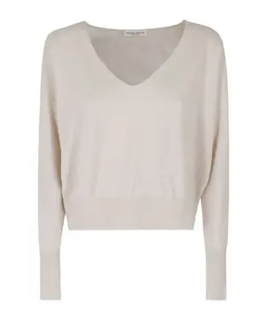 ROBERTO COLLINA Cropped Sweater - Ivory